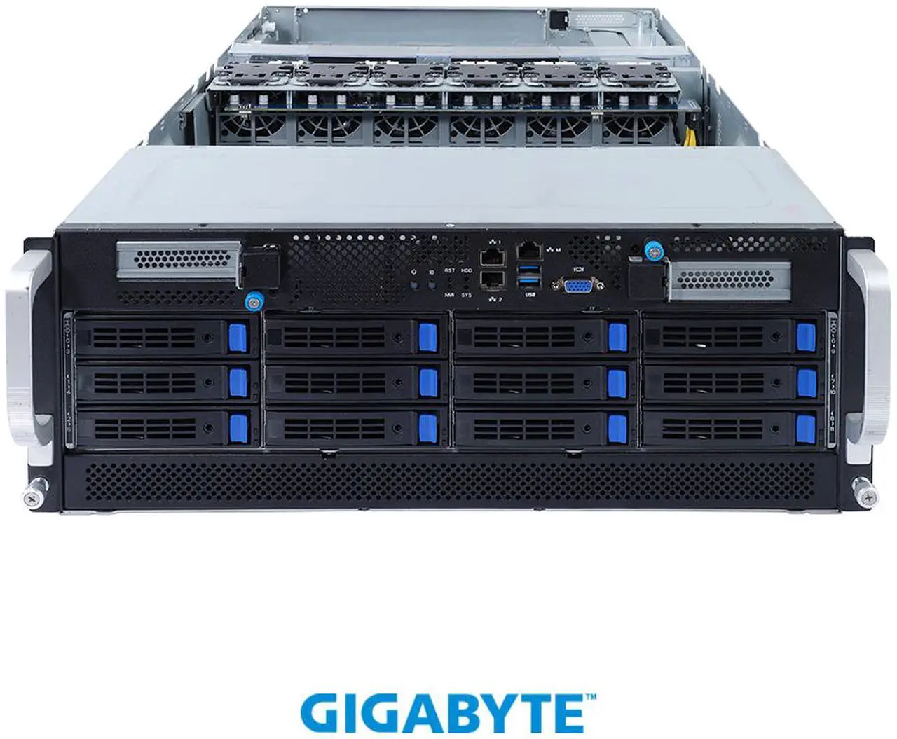GIGABYTE G492-H80 HPC/AI Server - 3rd Gen Intel® Xeon® Scalable - 4U DP ...