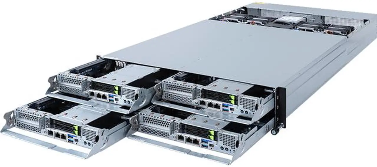 GIGABYTE H282-Z60 2U Rackmount Server Barebone - Newegg.com