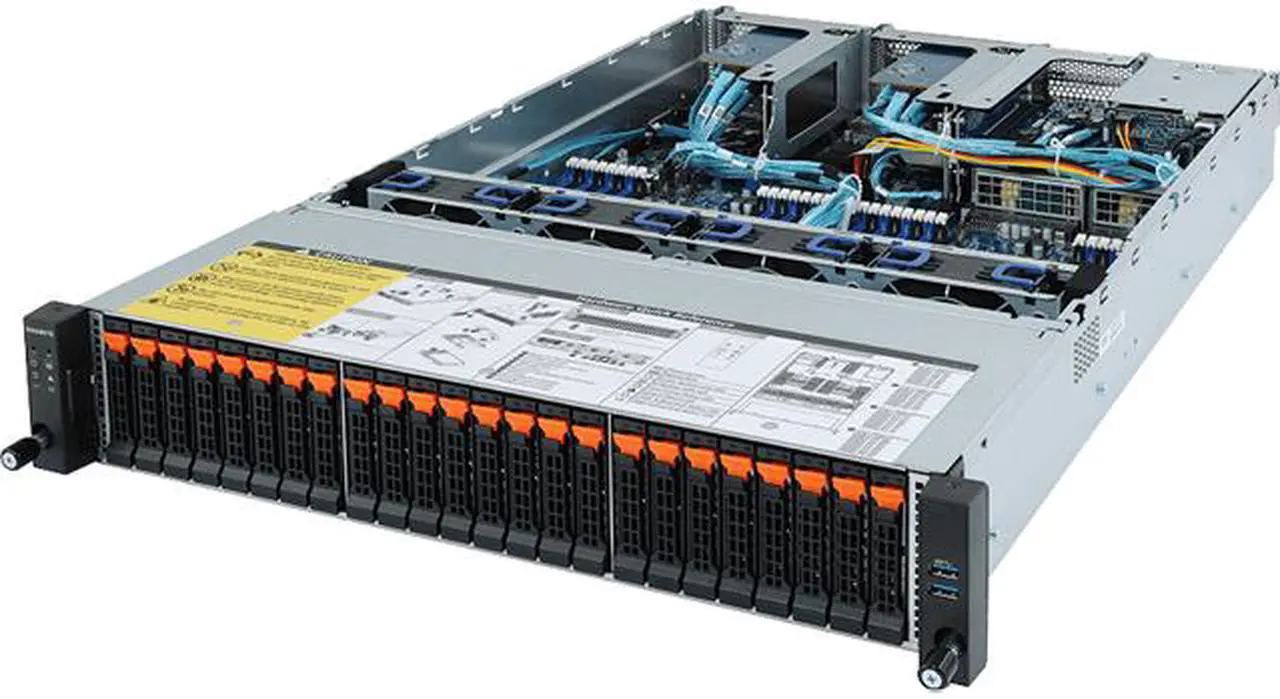 GIGABYTE R282-Z92-rev-A00 2U Rackmount Server Barebone - Newegg.ca