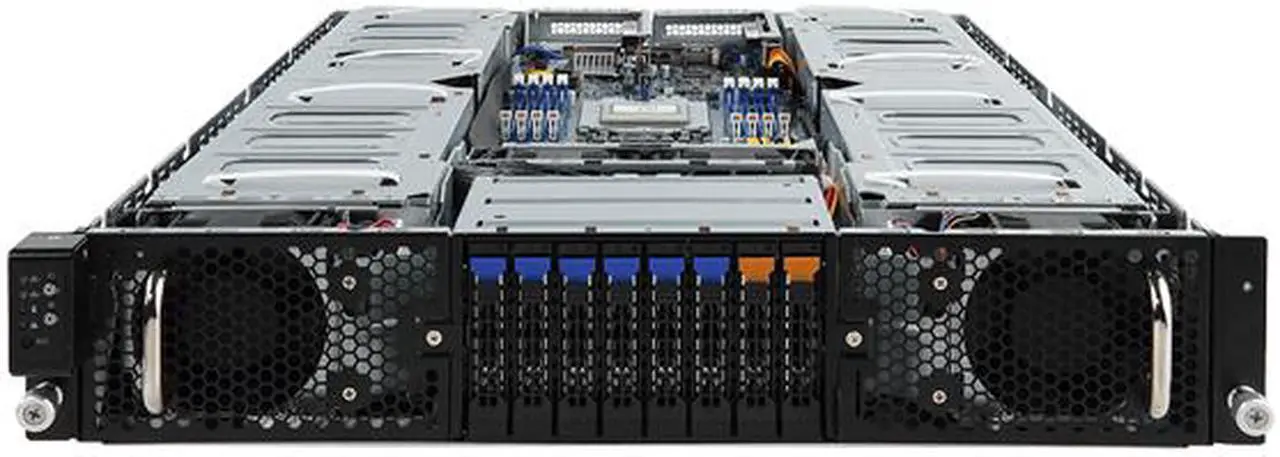 GIGABYTE 2U UP 8 x Gen4 GPU Server G292-Z20-A00 Barebone - Newegg.com