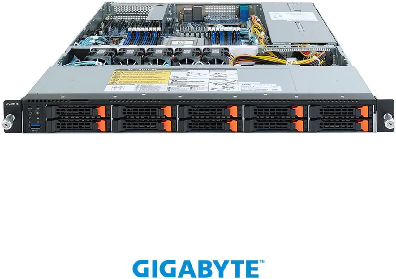 GIGABYTE R152-Z32 1U Rackmount Server Barebone - Newegg.ca