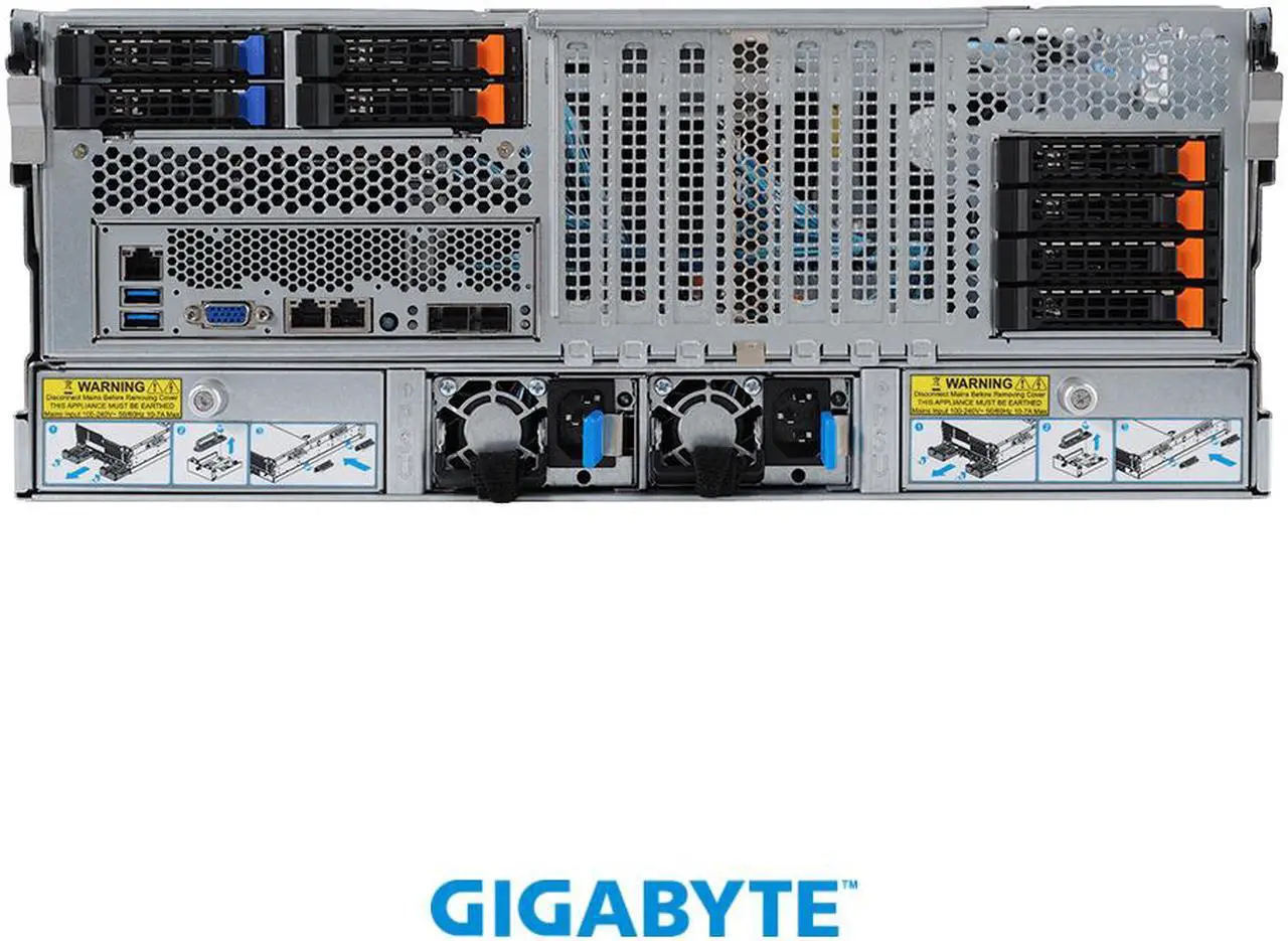 GIGABYTE S461-3T0 4U Rackmount Server Barebone 4U 60-Bay Dual ...