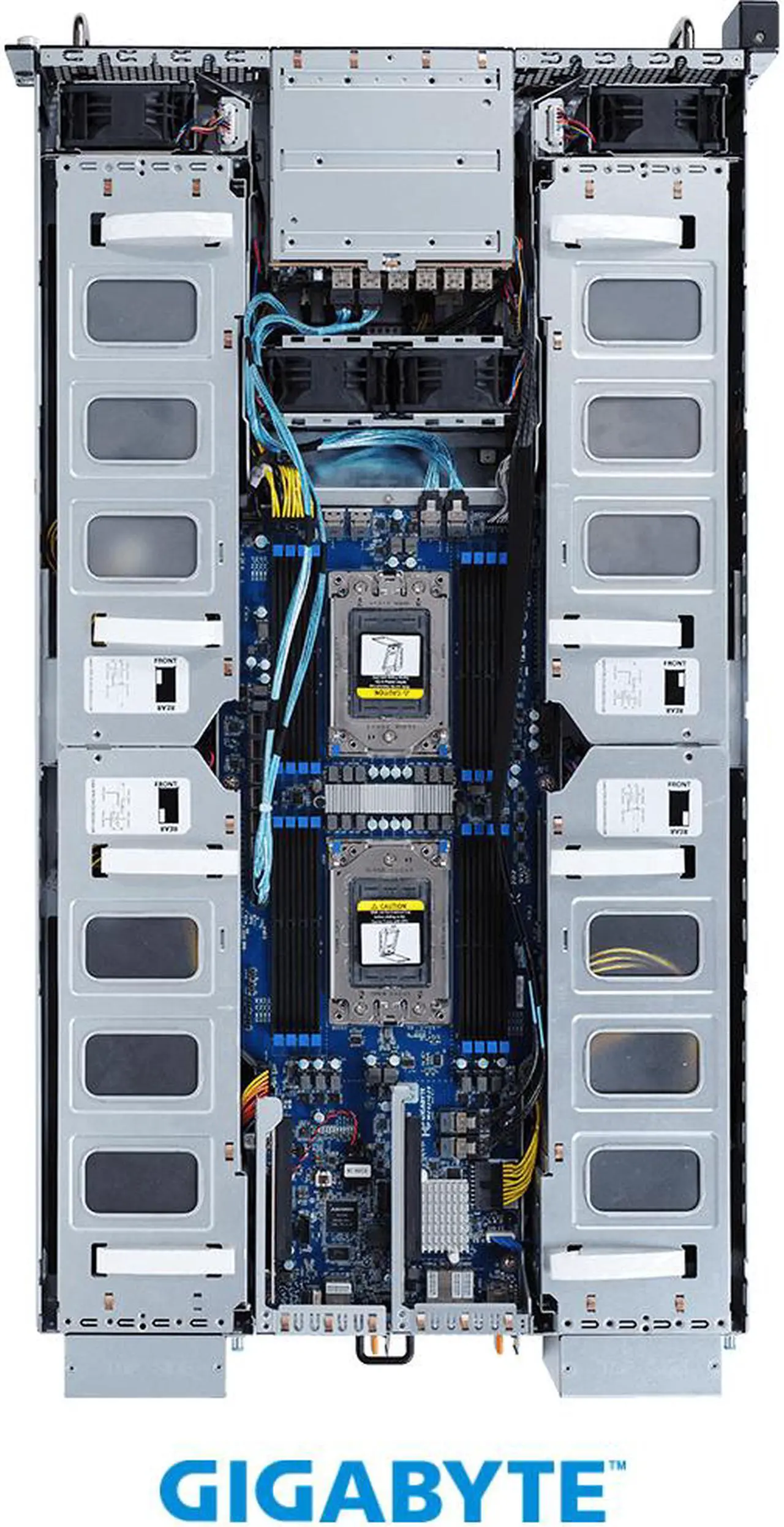 GIGABYTE G292-Z43 2U Rackmount Server Barebone - Newegg.com