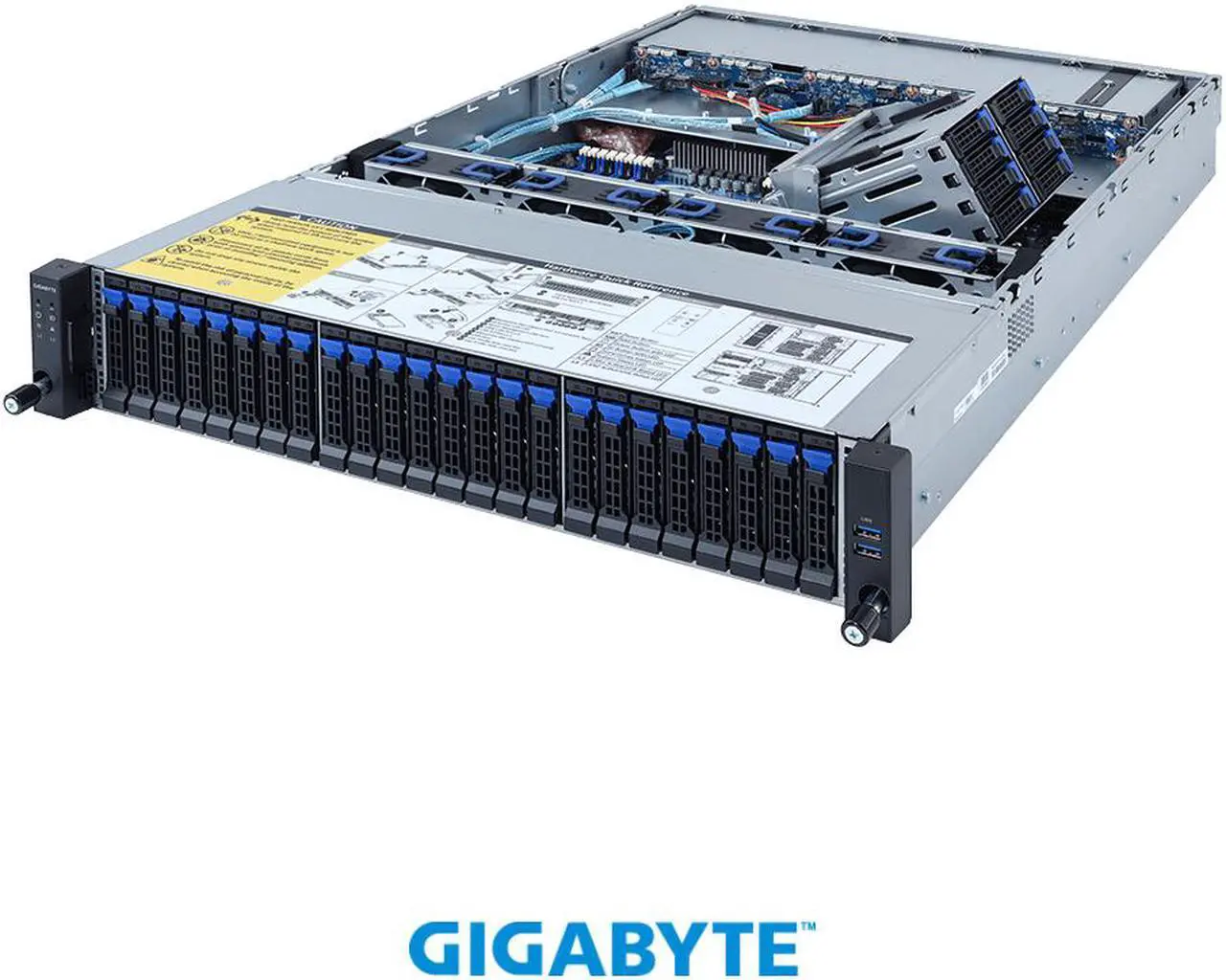 GIGABYTE R262-ZA0 2U Rackmount Server Barebone - Newegg.com