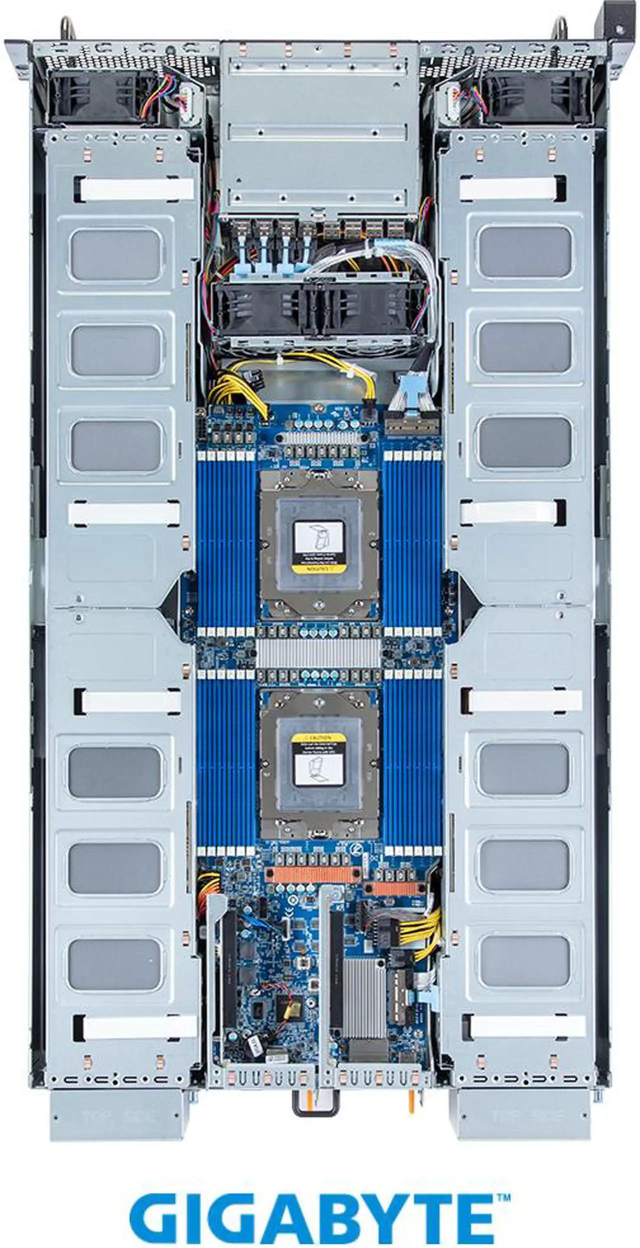 GIGABYTE G293-Z42 HPC/AI Server Barebone - AMD EPYC™ 9004 - 2U DP 8 x ...