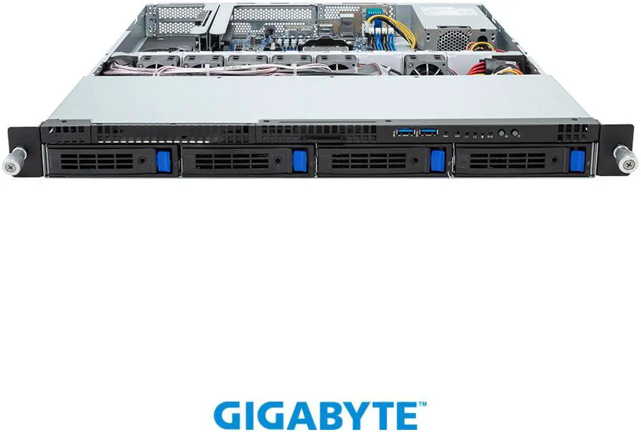 GIGABYTE R123-C00 (rev. AA01) Rack Server - AMD EPYC™ 4005/4004 & Ryzen ...