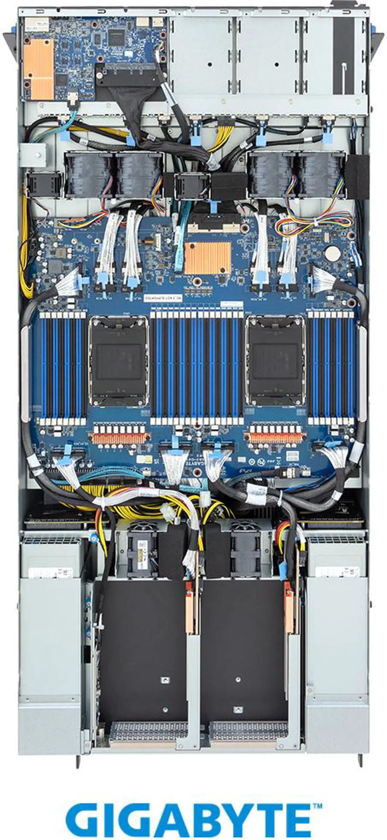 GIGABYTE G593-SD1-AAX3, HPC/AI Server - 5th/4th Gen Intel® Xeon® Scalable - 5U DP NVIDIA HGX ...