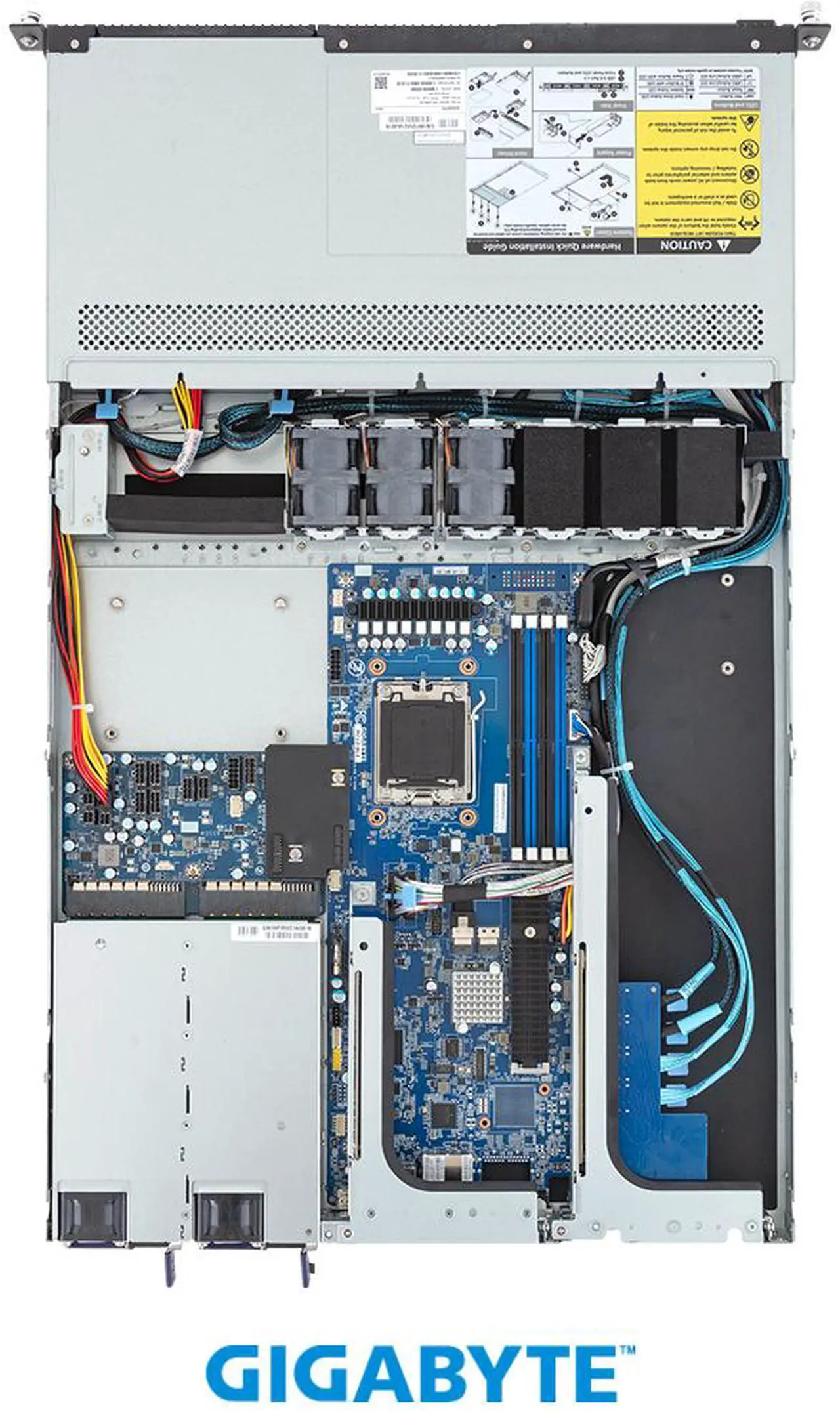 GIGABYTE R133-C10-AAA2 Rack Server - AMD EPYC™ 4004 / Ryzen™ 9000 ...