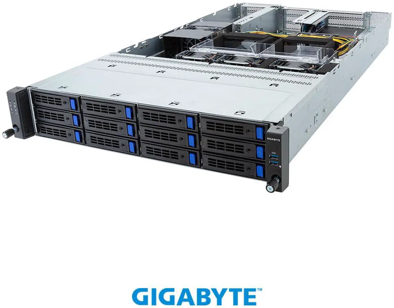 GIGABYTE R263-SG0-AAL1 Rack Server - 5th/4th Gen Intel® Xeon® Scalable ...