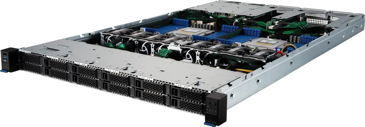 MSI S1206-01 1U Serv er Barebone, Dual AMD EPYC™ 9004 Series Processors ...