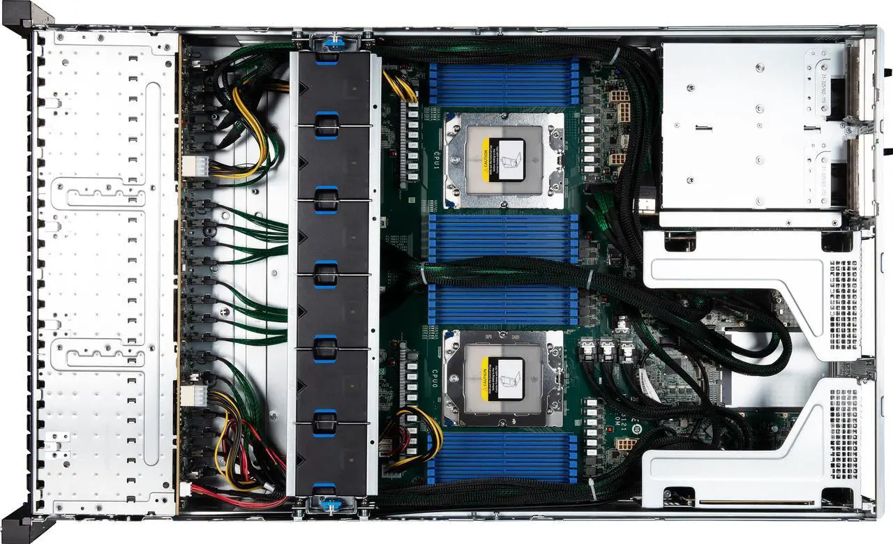 Open Box: MSI S2206-04 2U Server Barebone, Dual AMD EPYC™ 9004 Series ...