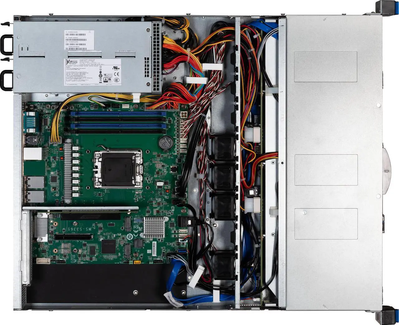 MSI S1102-01 1U Server Barebone (1) AMD Socket 4004/4005 Series ...
