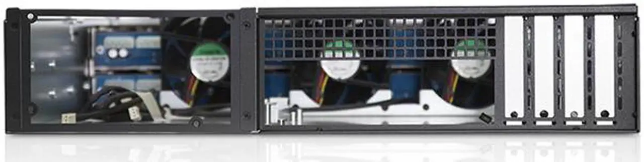 2U 8-Bay Trayless Storage Server Rackmount Chassis 12Gb/s HDD SFF-8643 ...