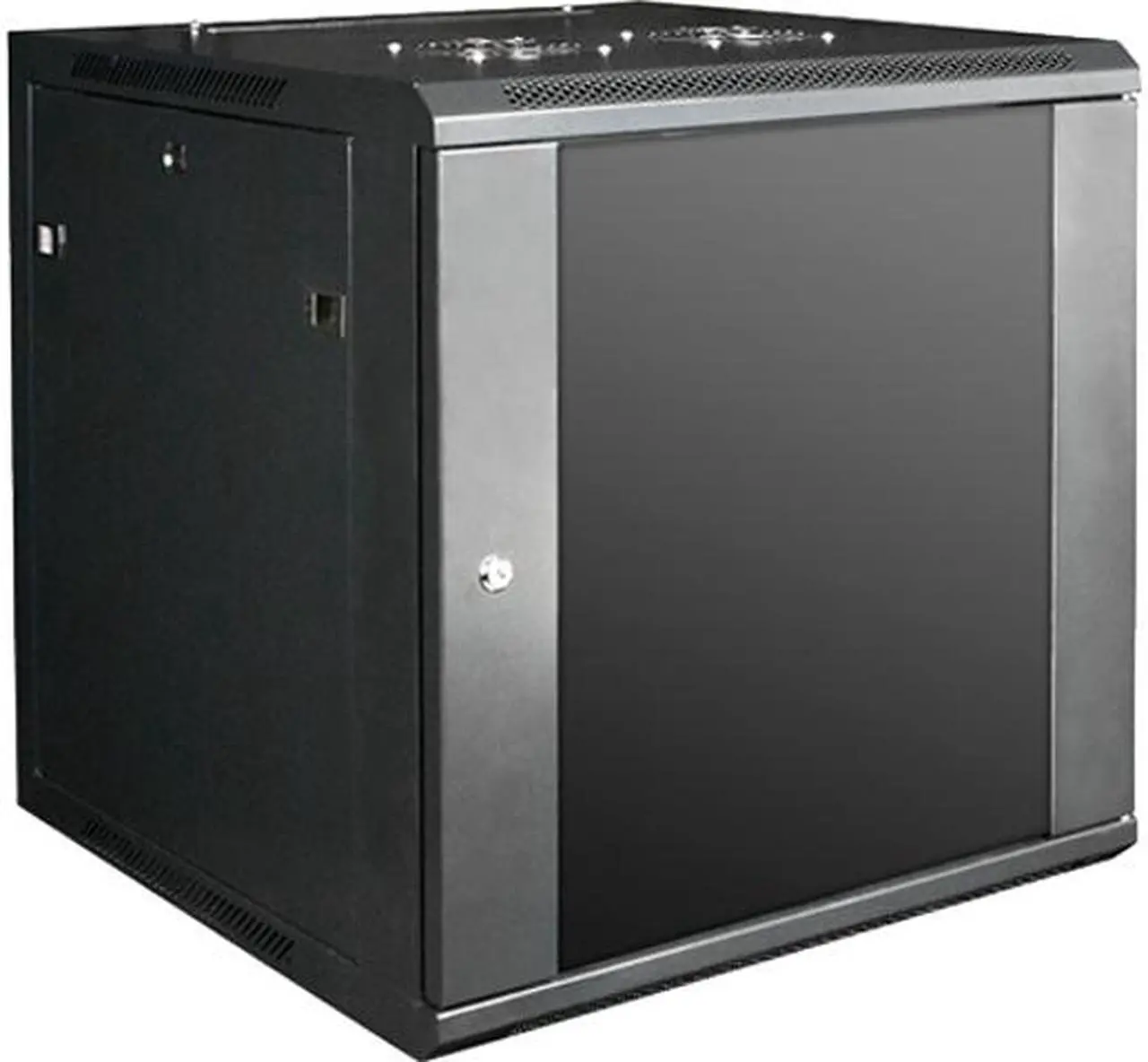 iStarUSA WM1260-P1U 12U 600mm Depth Wallmount Server Cabinet with 1U ...