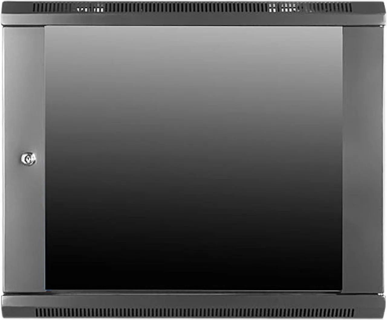iStarUSA WM960-SFH25 9U 600mm Depth Wallmount Server Cabinet with 1U ...