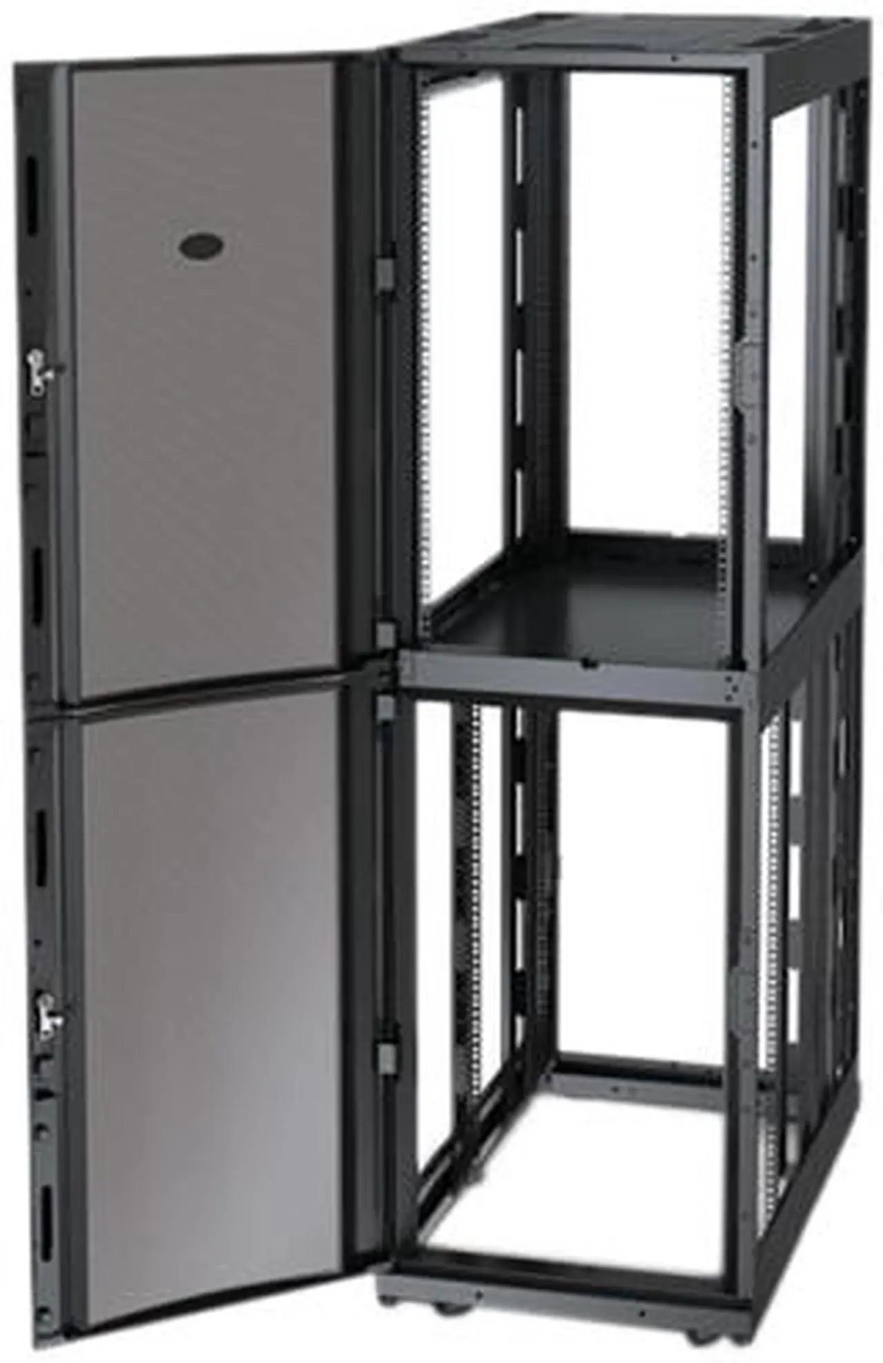 APC AR3200 42U NetShelter SX Colocation 600mm Wide x 1070mm Deep Enclosure with Sides Black ...