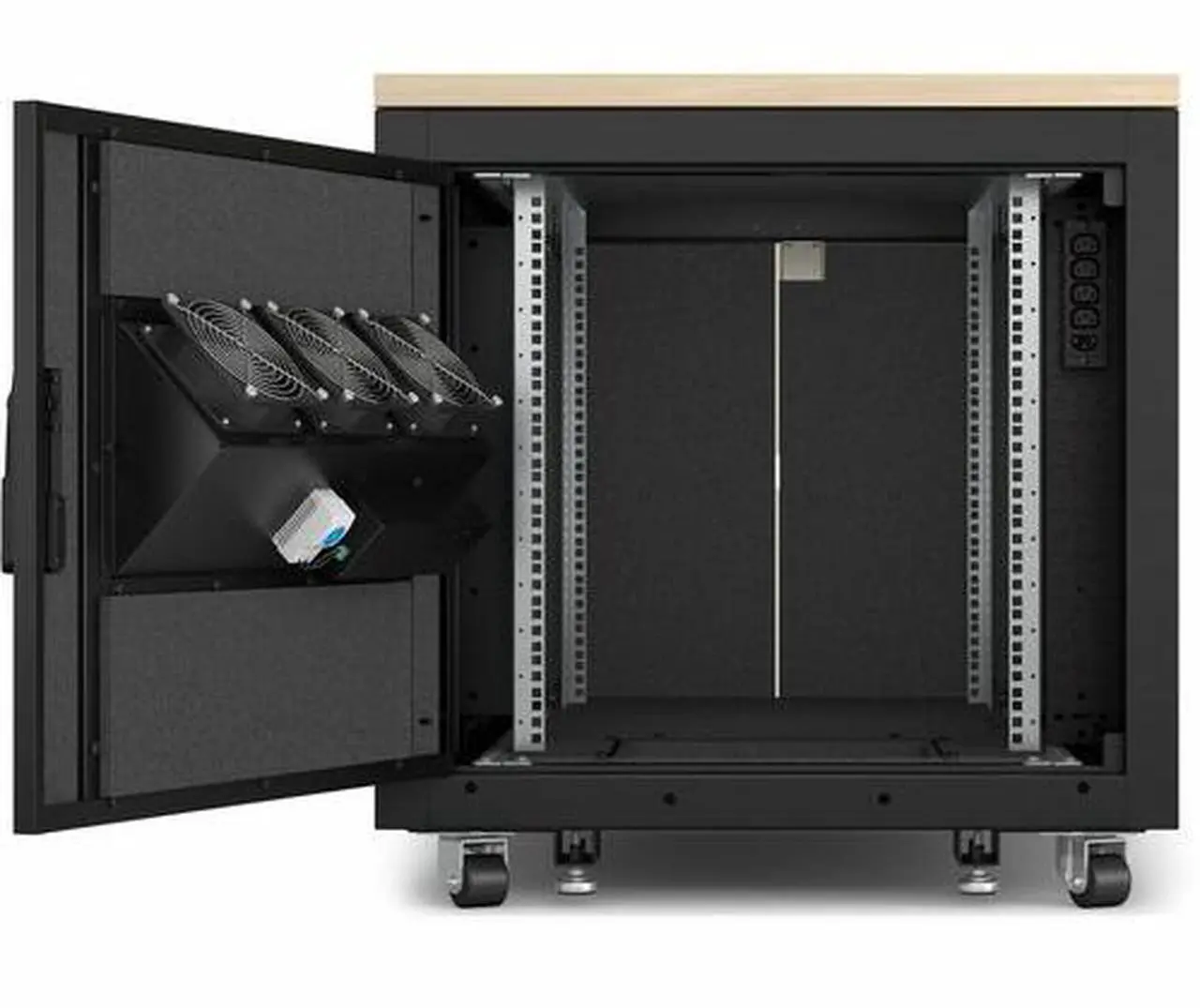 APC AR4012A 12U NetShelter Soundproof, 12U, Server Rack Enclosure ...