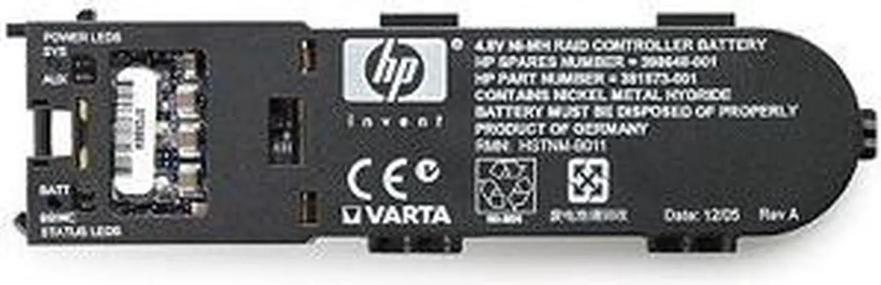 HP 383280-B21 Smart Array Cache Battery Kit - Newegg.com