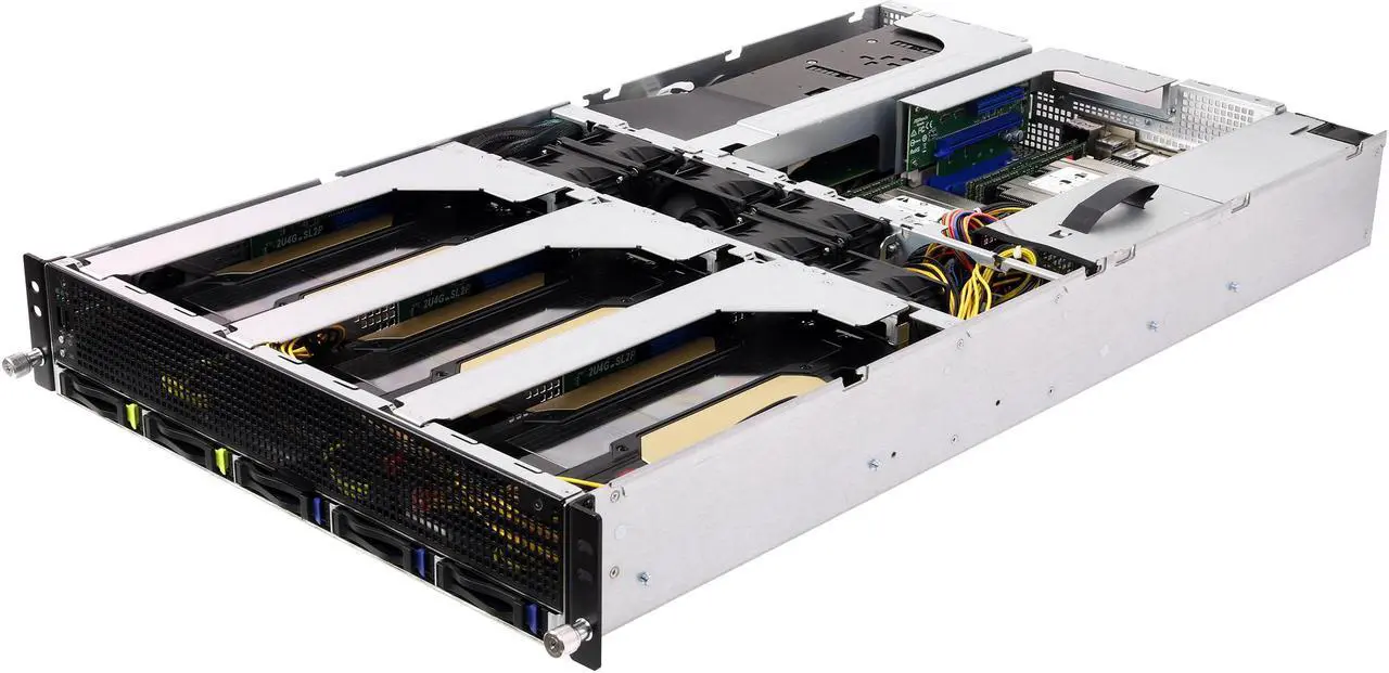 Open Box: Asrock Rack 2U4G-C621WS 2U Rackmount Server Barebone Dual ...