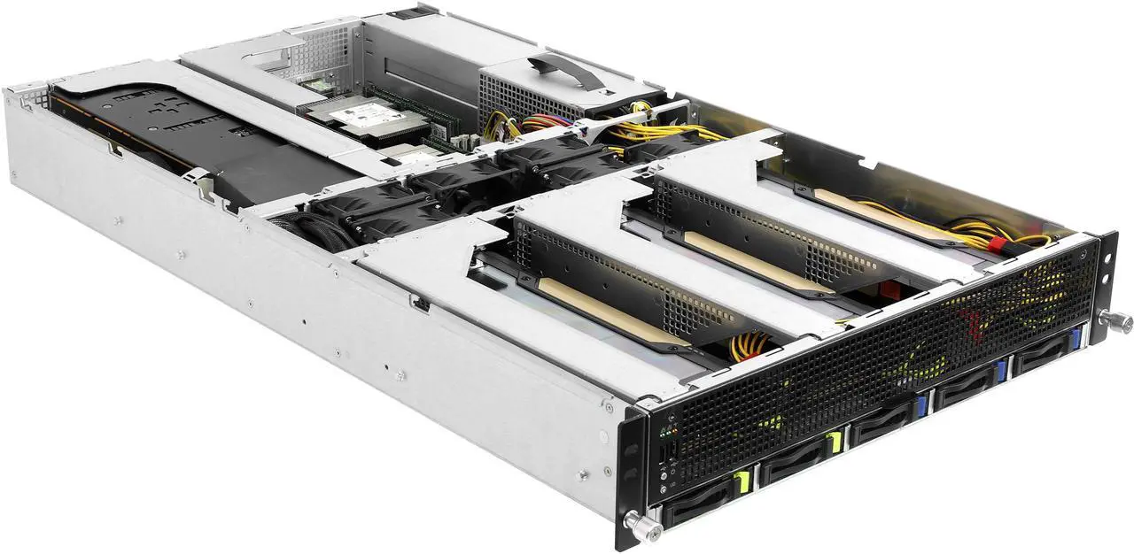Open Box: Asrock Rack 2U4G-C621WS 2U Rackmount Server Barebone Dual Socket Intel Xeon Scalable ...