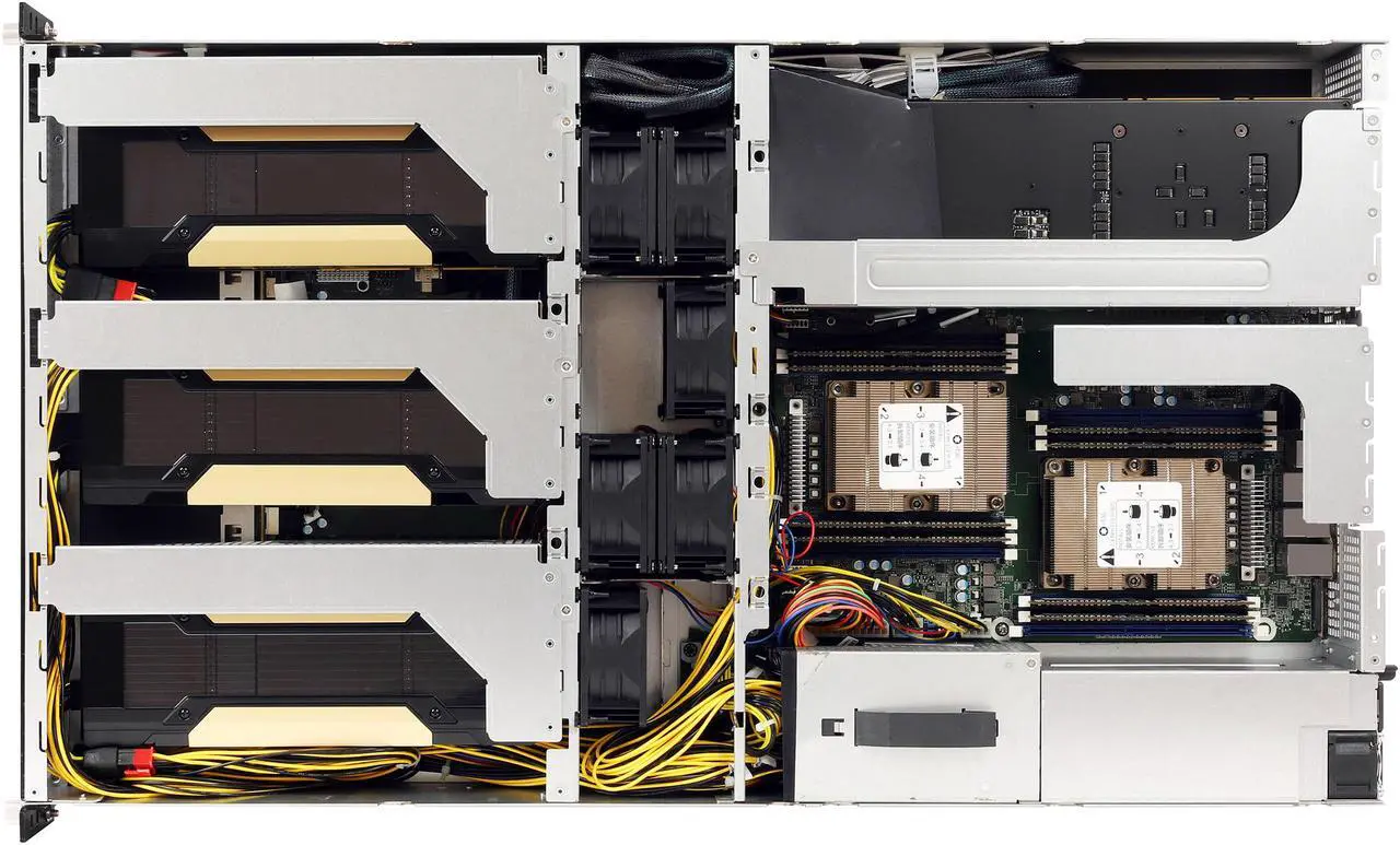 Open Box: Asrock Rack 2U4G-C621WS 2U Rackmount Server Barebone Dual Socket Intel Xeon Scalable ...
