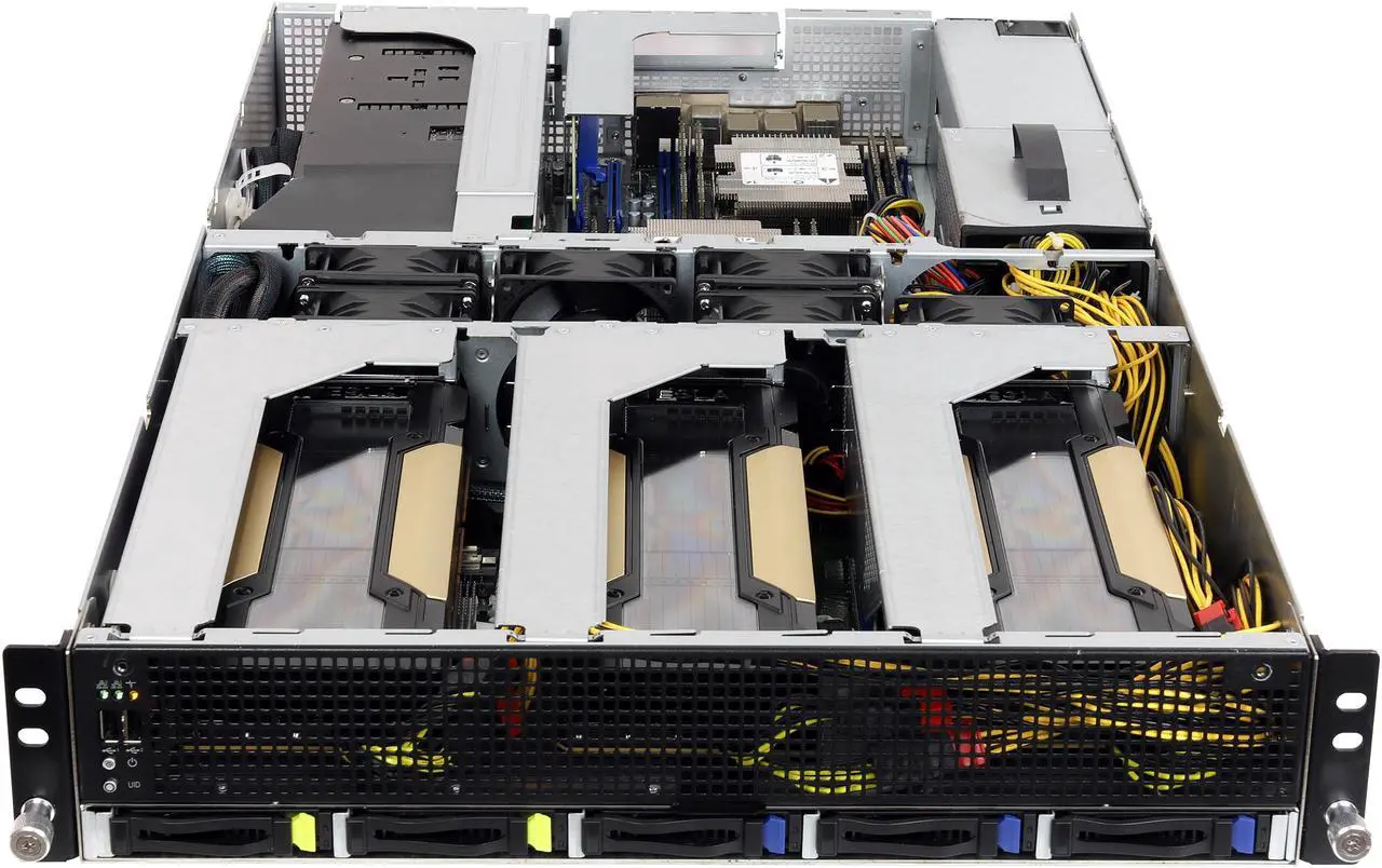 Open Box: Asrock Rack 2U4G-C621WS 2U Rackmount Server Barebone Dual ...