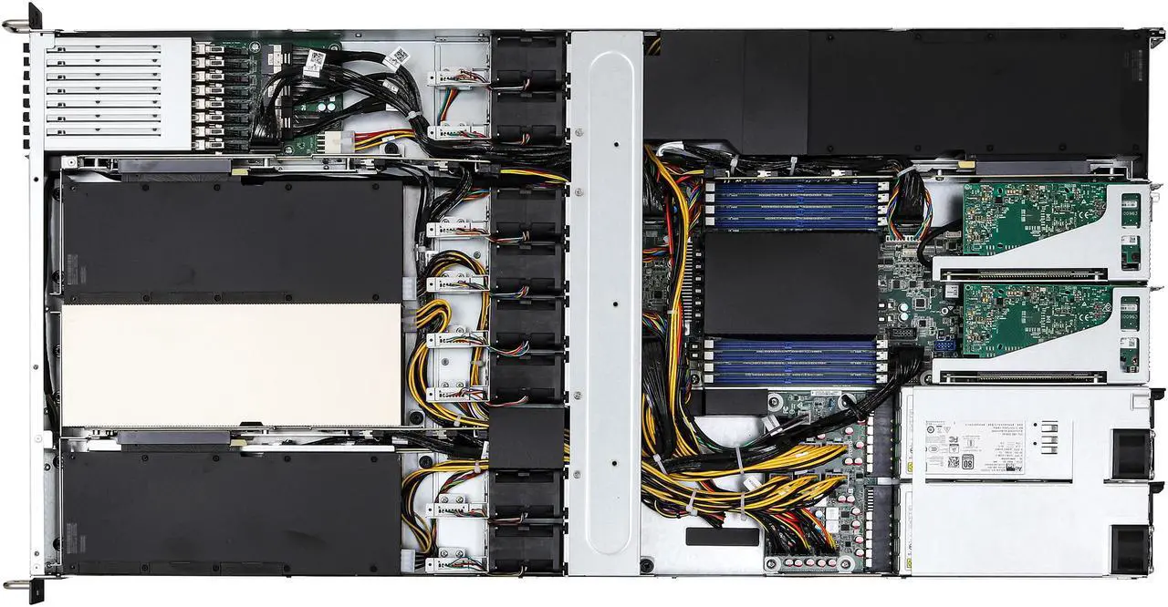 Asrock Rack 1U4G-ROME 1U Rackmount GPU Barebone AMD SP3 LGA4094 EPYC ...