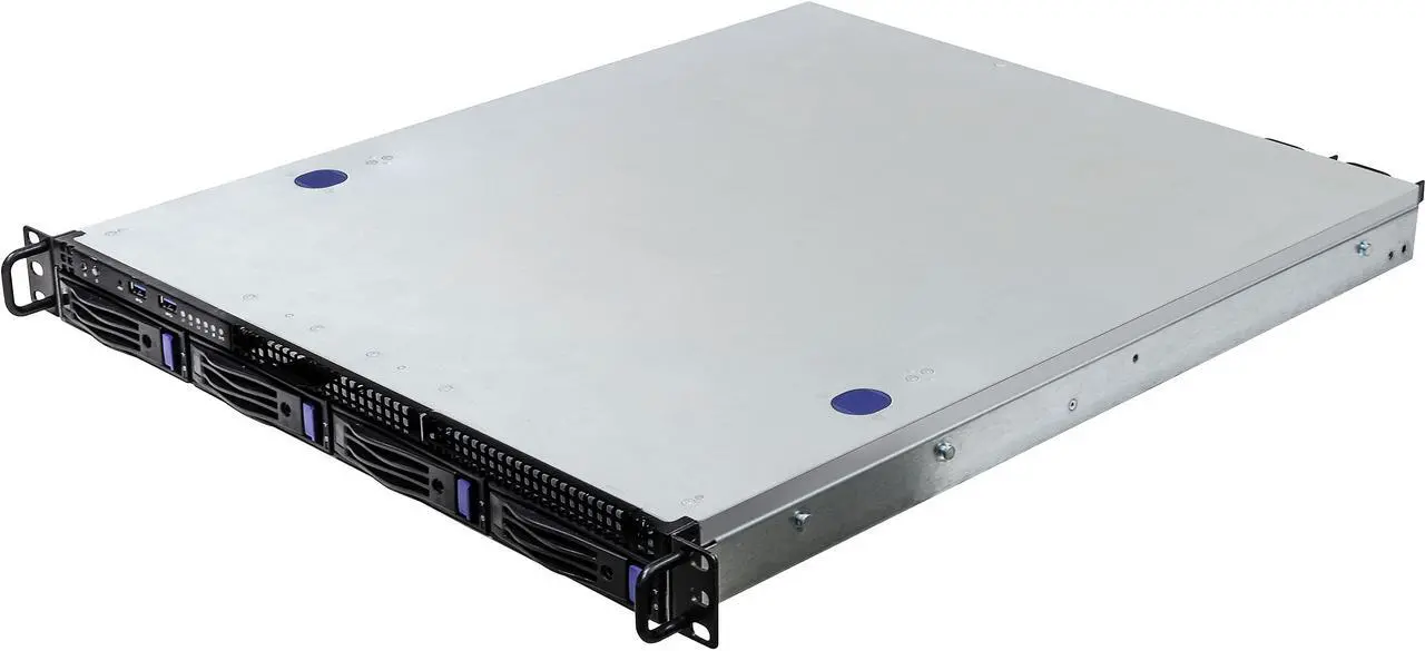Asrock Rack 1U4LW-X570 RPSU 1U Rackmount Server Barebone 4 Bays Single ...