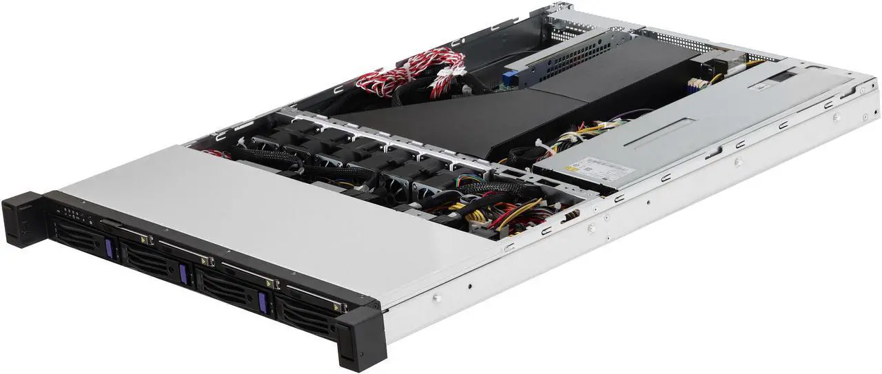 Asrock Rack 1U4L4E-ROME/2T 1U Rackmount General Purpose Server Barebone ...