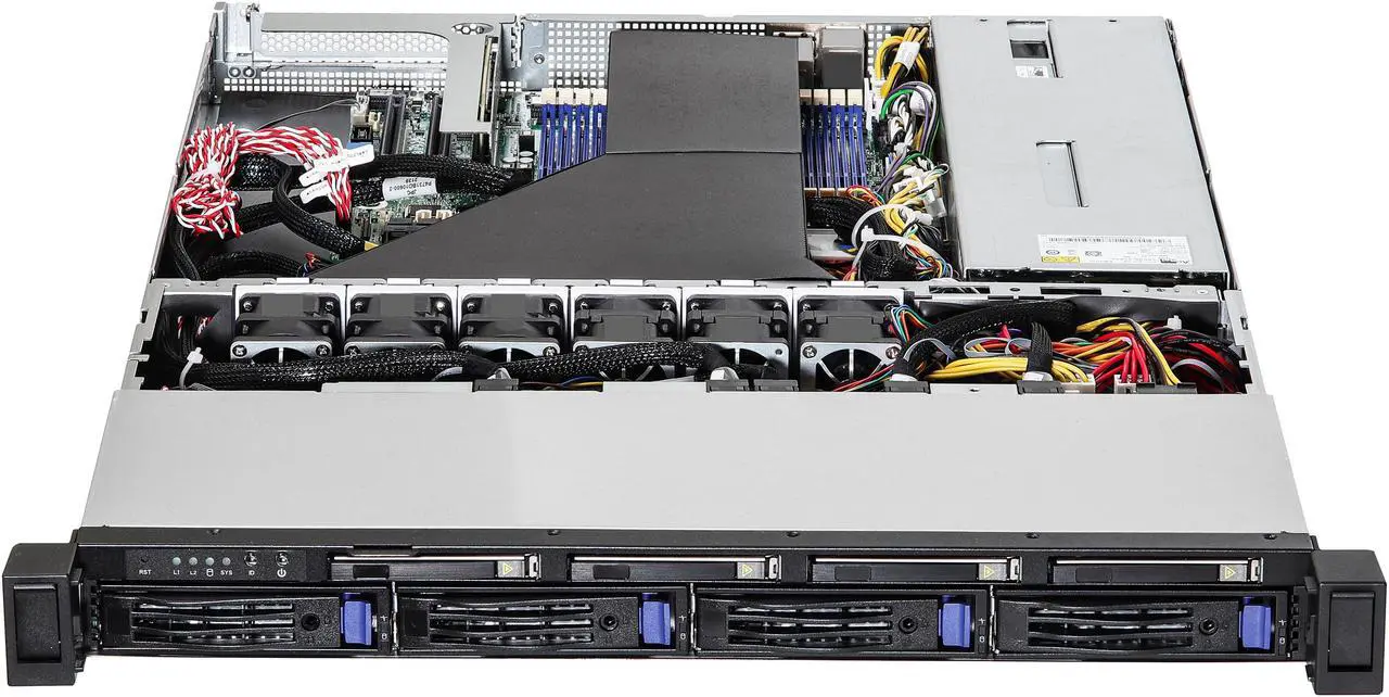 Asrock Rack 1U4L4E-ROME/2T 1U Rackmount General Purpose Server Barebone ...