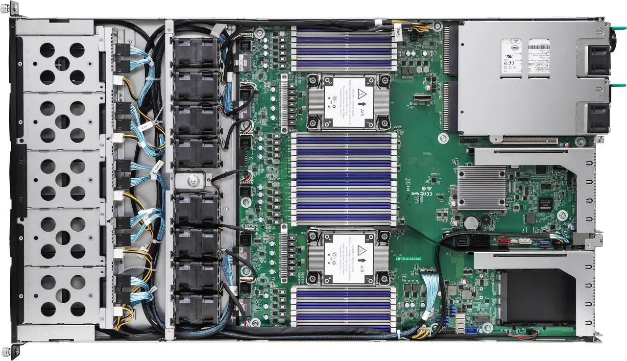 ASRock Rack 1U10E-ROME/2T Single Socket SP3/ DDR4/ 1U Rackmount Server ...