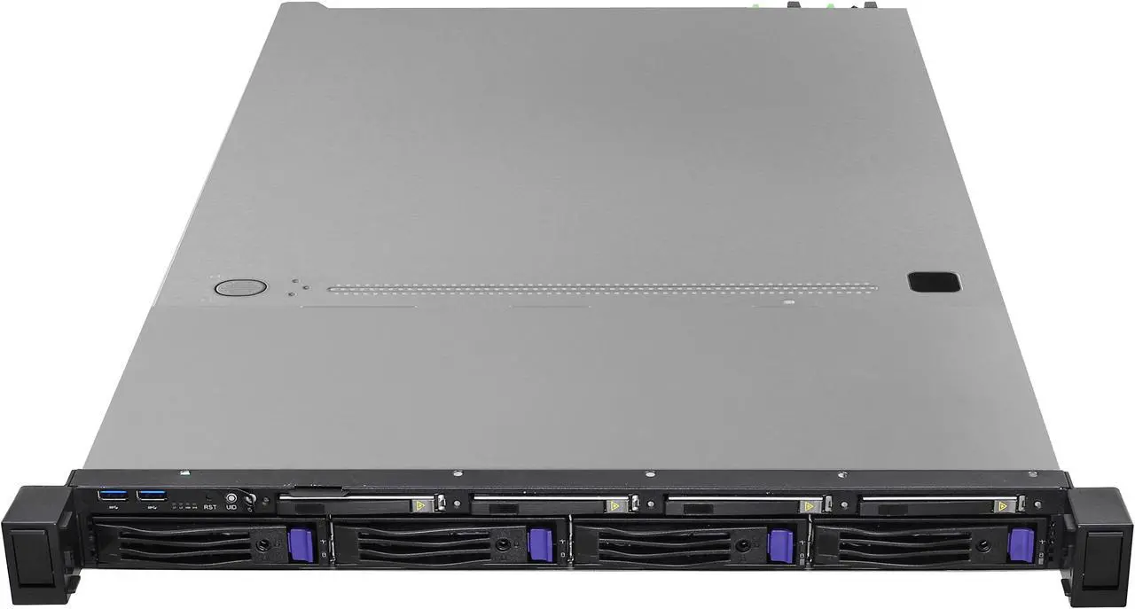 AsRock Rack 1U4L4E-GENOA/2T 1U Rackmount Storage Server Barebone Single ...