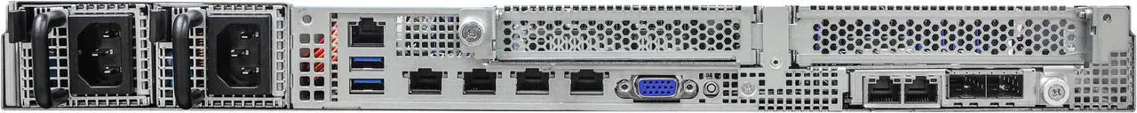 ASRock Rack 1U12E-GENOA/2L2T 1U Rackmount Storage Server Barebone AMD ...