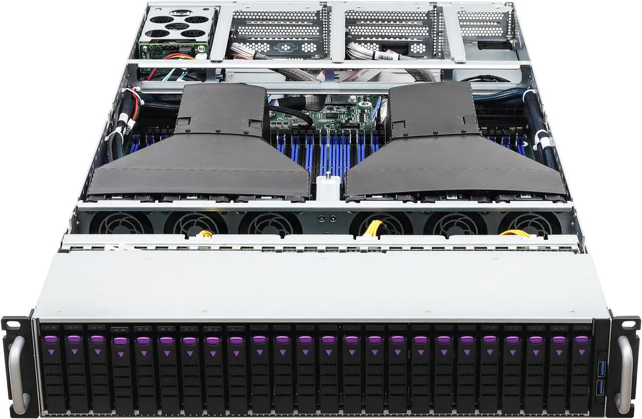 ASRock Rack 2U24E-EGS2 2U Rackmount Storage Server Barebone Intel Dual Socket 4th Gen Intel ...