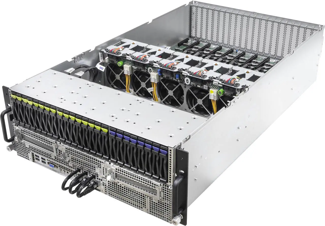 ASRock Rack Server GPU Barebone 4U10G-GENOA2 Dual Socket SP5 (LGA 6096 ...