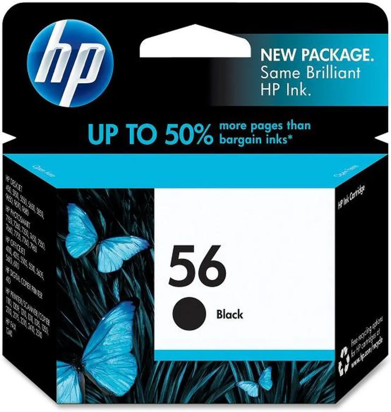 HP C6656AN Cartridge For Photosmart 7150, 7350, 7550, 7660, 7760 Black ...