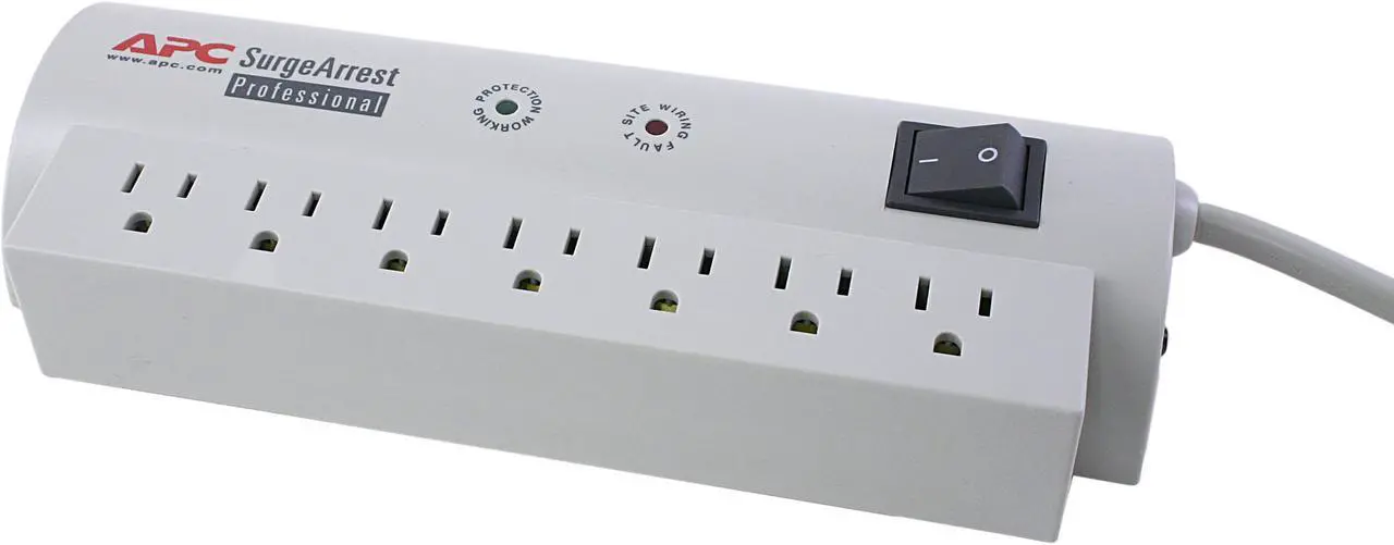 APC PRO7 6' 7 Outlets 1680 joule SurgeArrest - Newegg.com