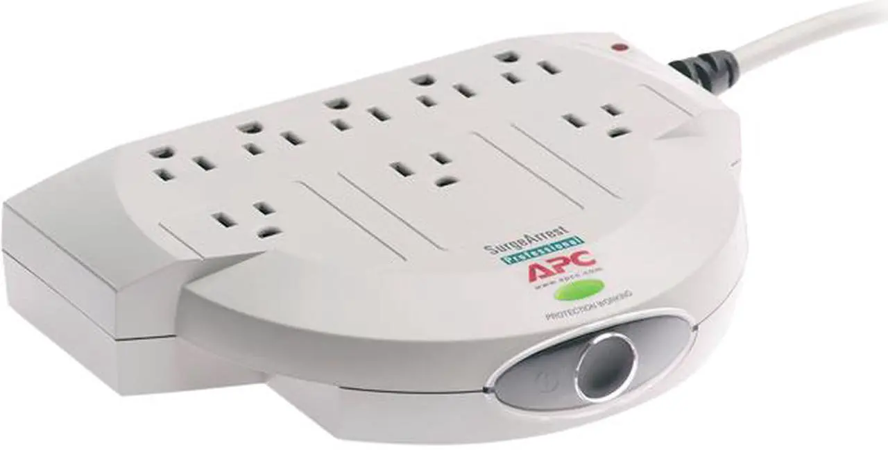 APC PRO8 6 Feet 8 Outlets 1120 Joules Professional SurgeArrest - Newegg.com