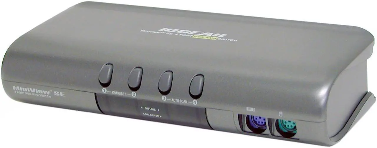 IOGEAR MiniView SE GCS84B KVM Switch Kit w/Cables - Newegg.com