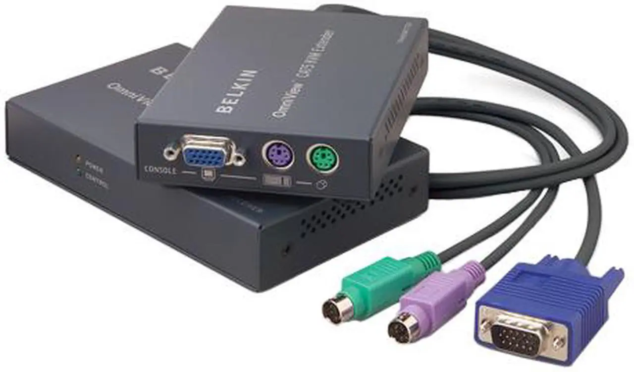 BELKIN OmniView F1D084 CAT5 KVM Extender - Newegg.com