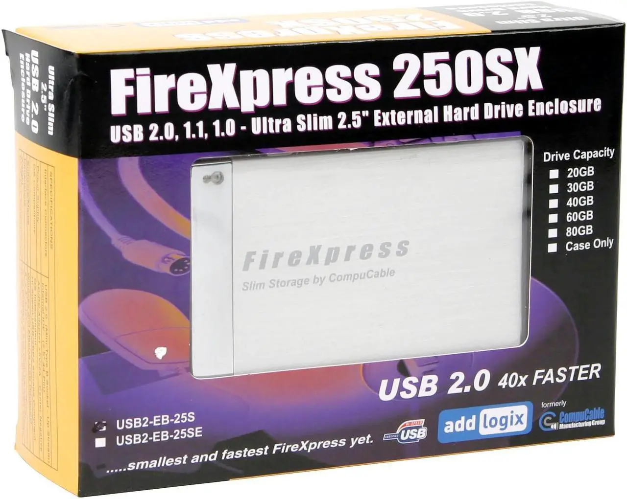addlogix FireXpress FX-250SX External Enclosure - Newegg.com