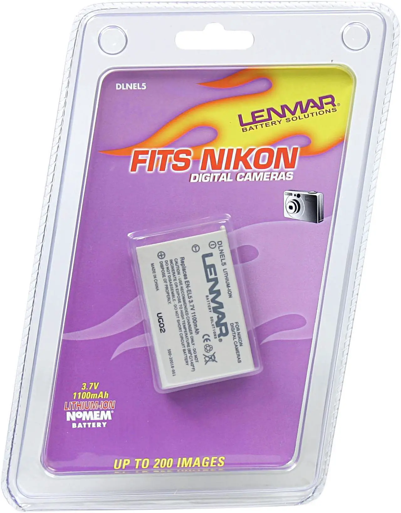 LENMAR DLNEL5 ReChargable Battery - Newegg.com
