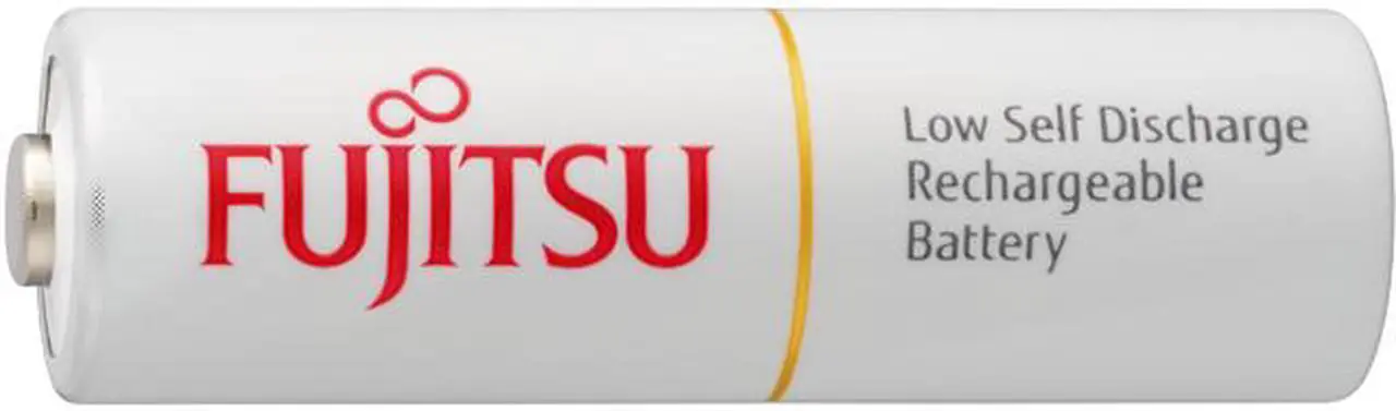 Fujitsu AA 2000mAh 2100 Cycles Ni-MH Pre-Charged Rechargeable Batteries ...