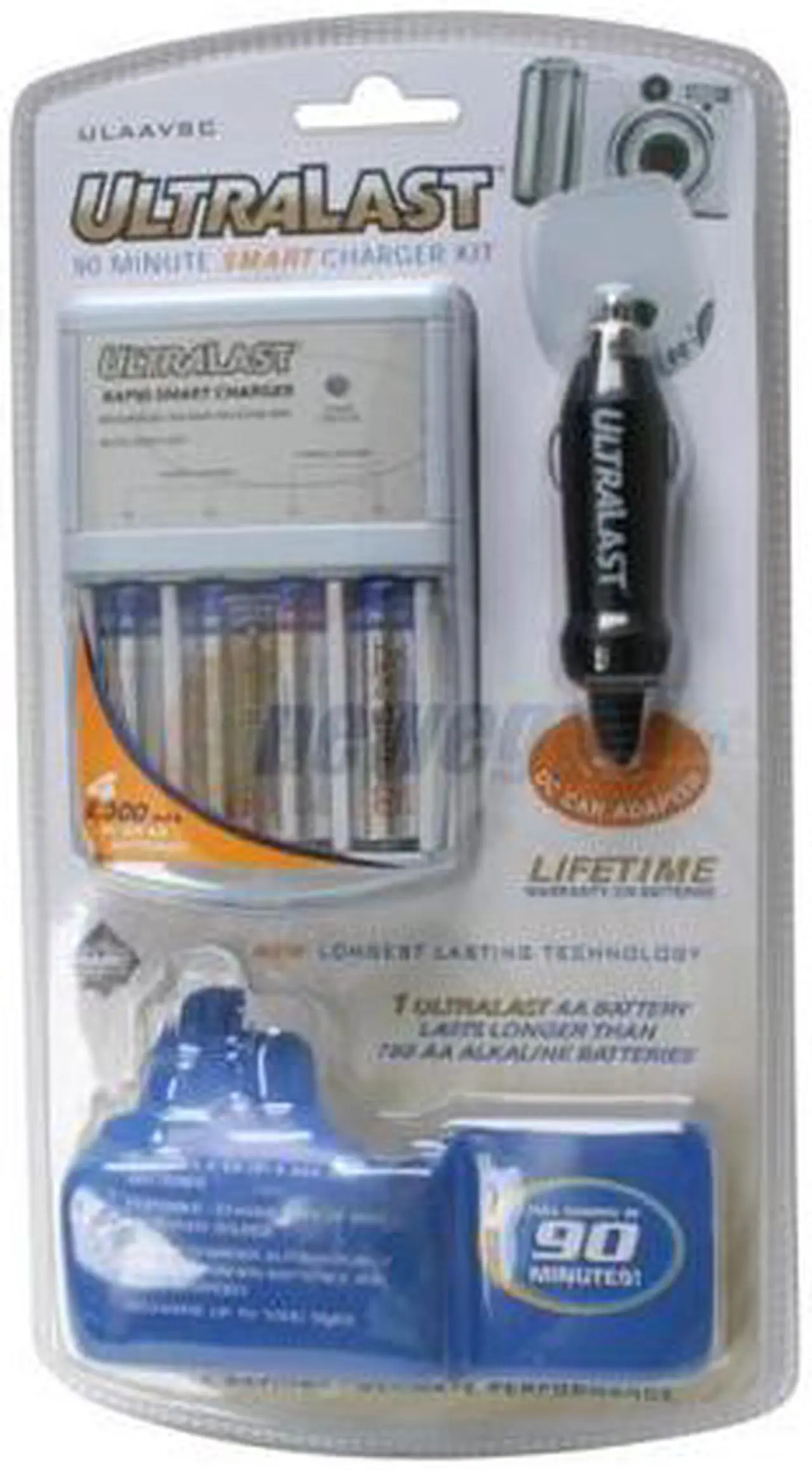 ULTRALAST ULAAVSC Rechargeable Batteries & Charger Kit - Newegg.com