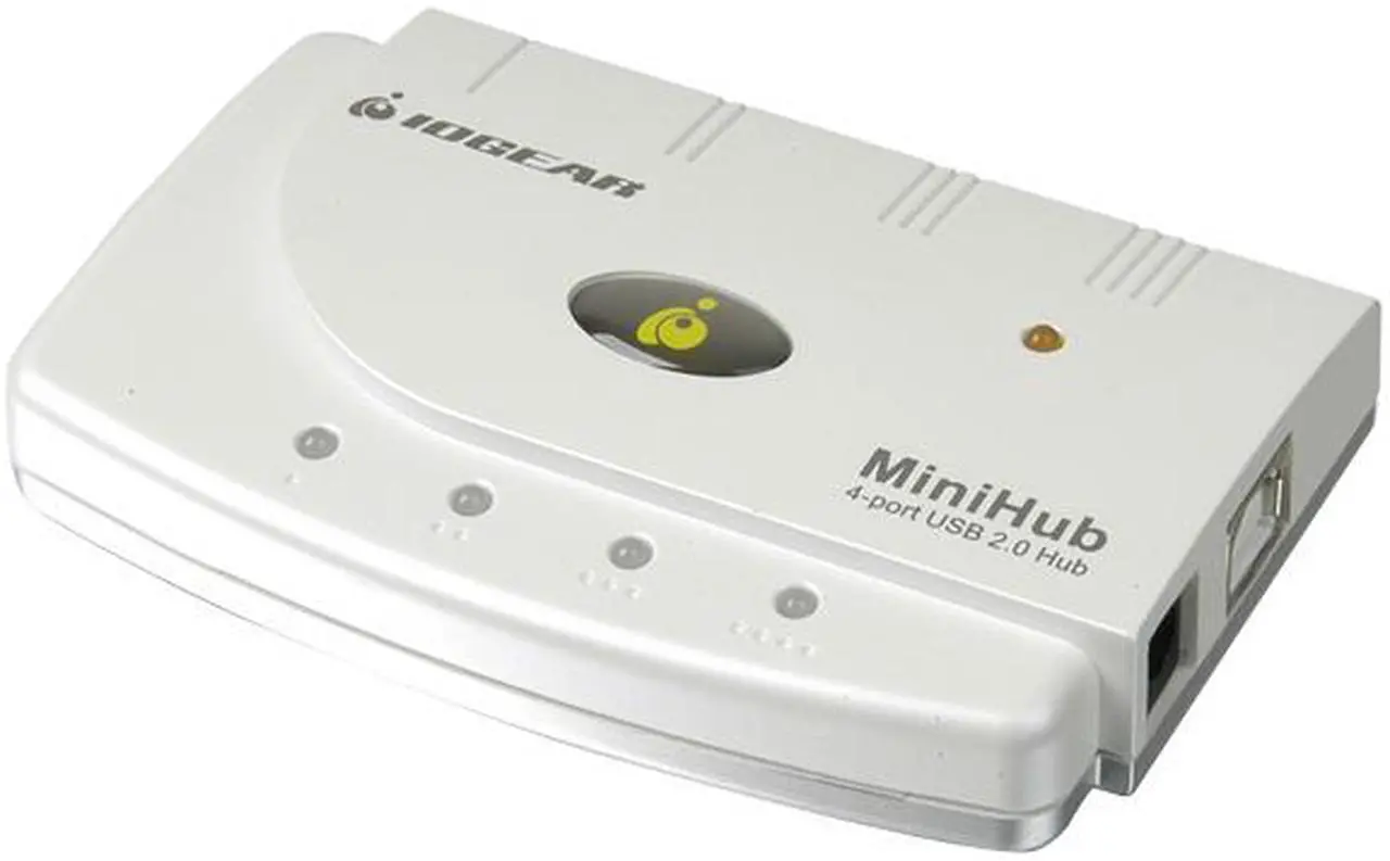 IOGEAR GUH264 4-Port USB2.0 Hi-Speed Mini Hub - Newegg.com