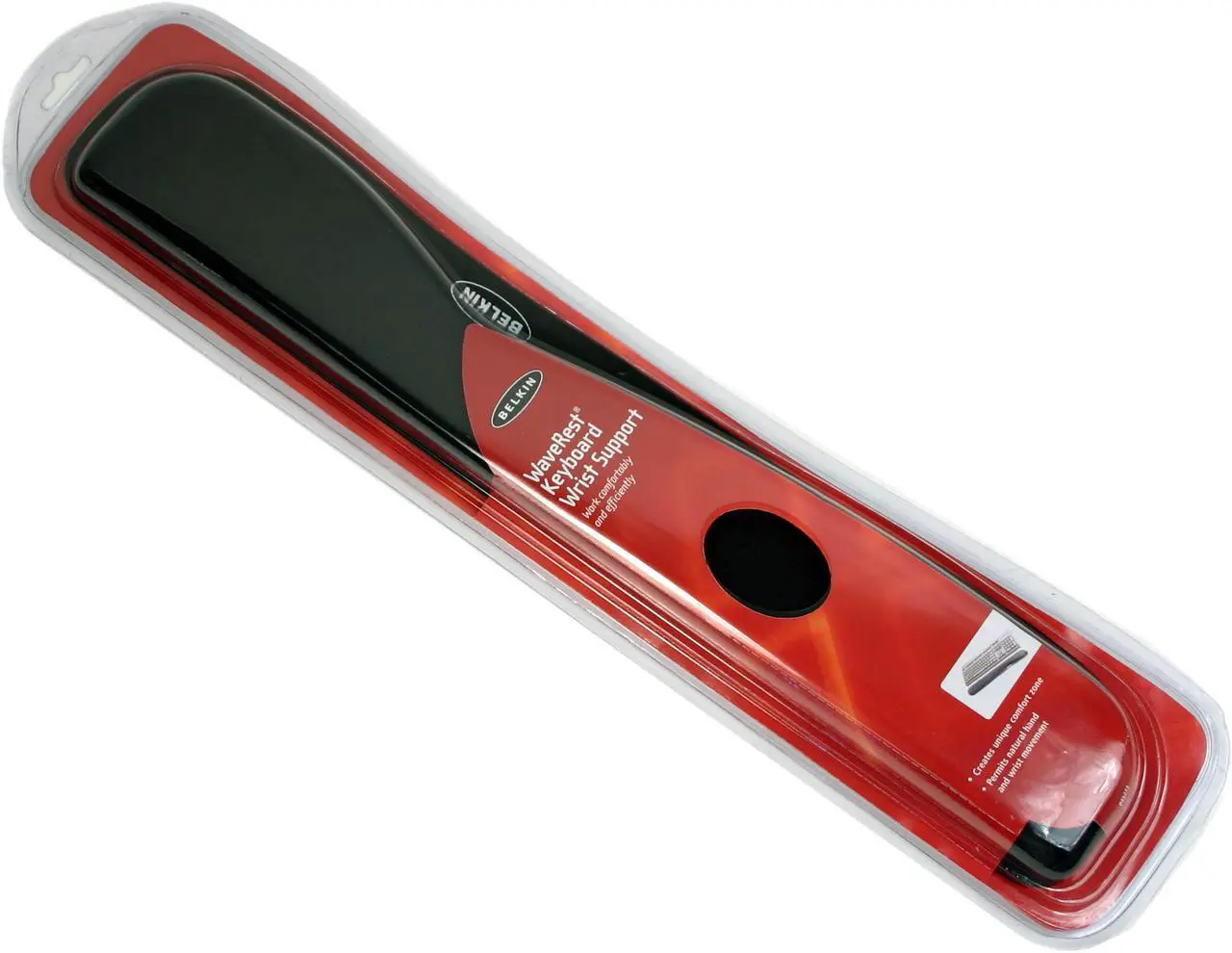 BELKIN WaveRest F8E263-BLK Keyboard Wrist Support, Black - Newegg.com