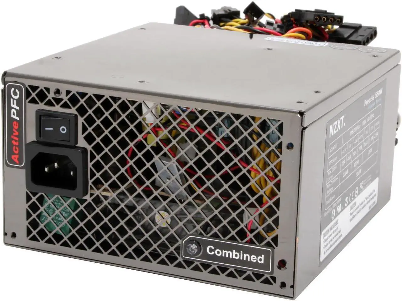 NZXT PRC-550W-AP 550W ATX 12V V2.01 SLI Certified CrossFire Ready ...