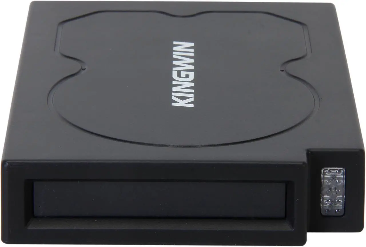 KINGWIN HDCV-3 Black 2.5" to 3.5" SATA HDD Converter Box for Internal ...