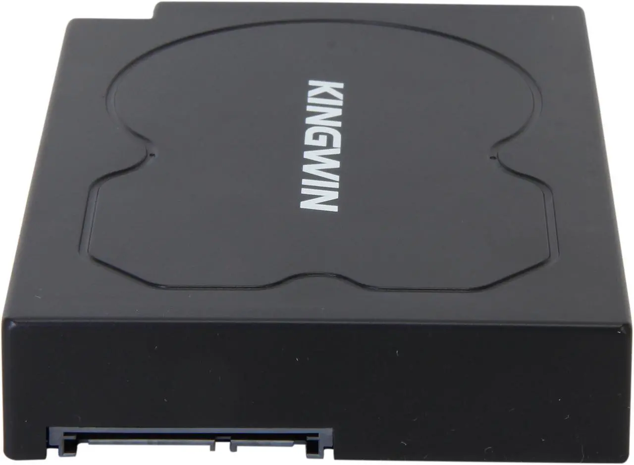 KINGWIN HDCV-3 Black 2.5" to 3.5" SATA HDD Converter Box for Internal ...