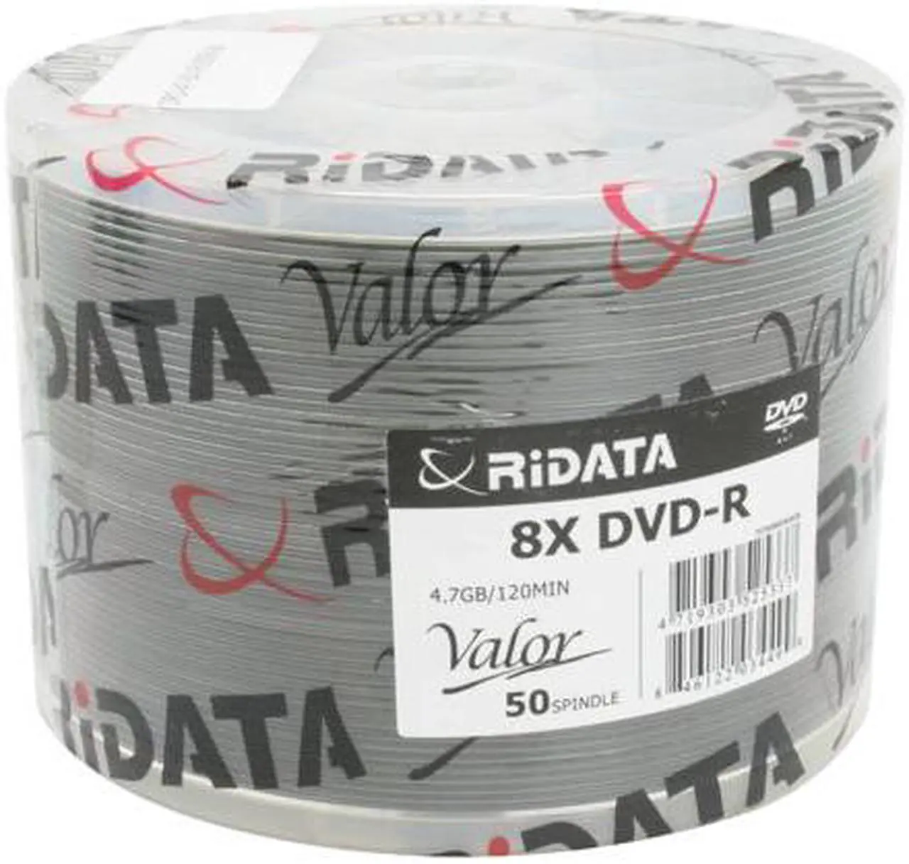 RiDATA 4.7GB 8X DVD-R 50 Packs Disc Model DRD-47-8X-RV50R-BK - Newegg.com